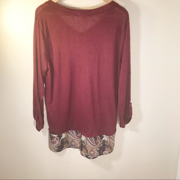 Db Established 1962 | Sweaters | Db Established 962 Burgundy Vneck 1x ...